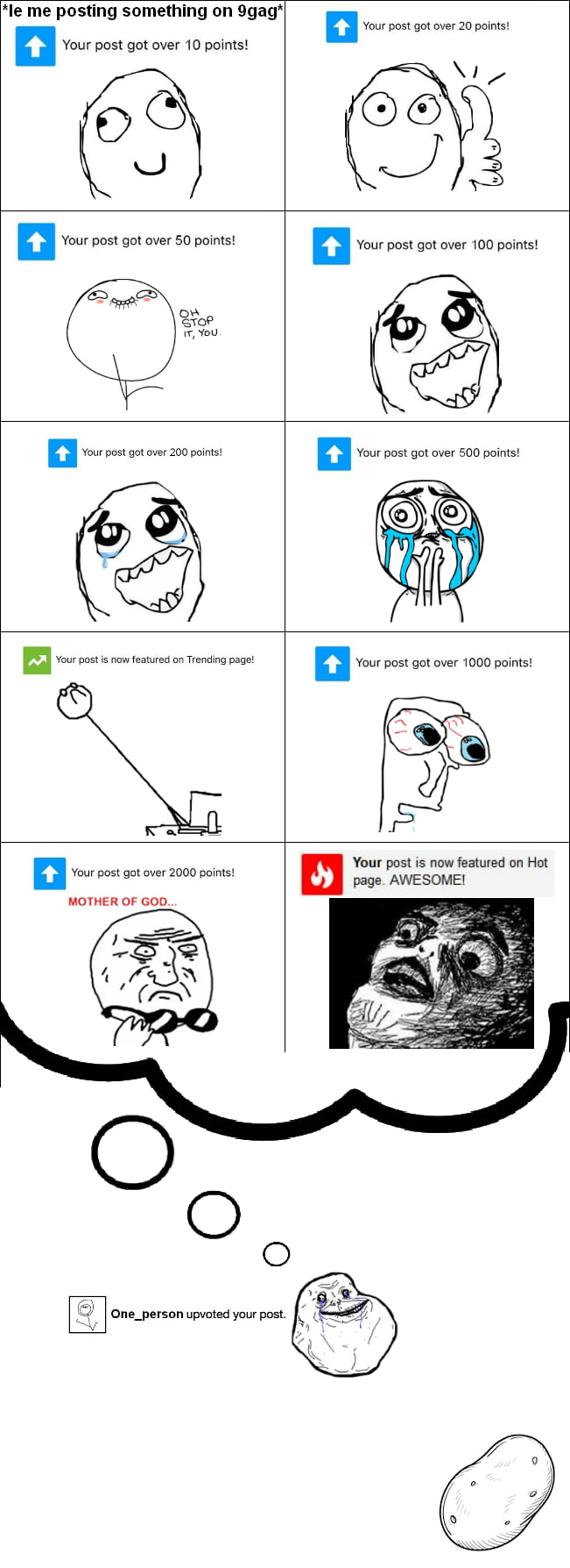 Ragecomic reanimation no-jutsu! - 9GAG