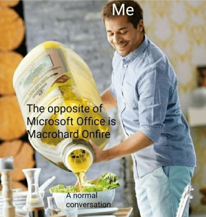 Macrohard Onfire - 9GAG