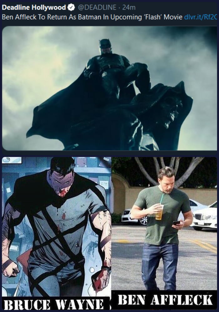 Batfleck is back - 9GAG