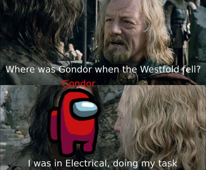 Gondor is kinda sus - 9GAG