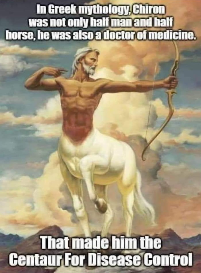 Centaur for disease control. - 9GAG
