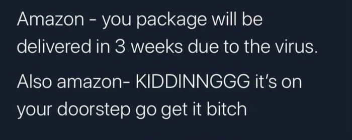 Amazon be trolling us - 9GAG