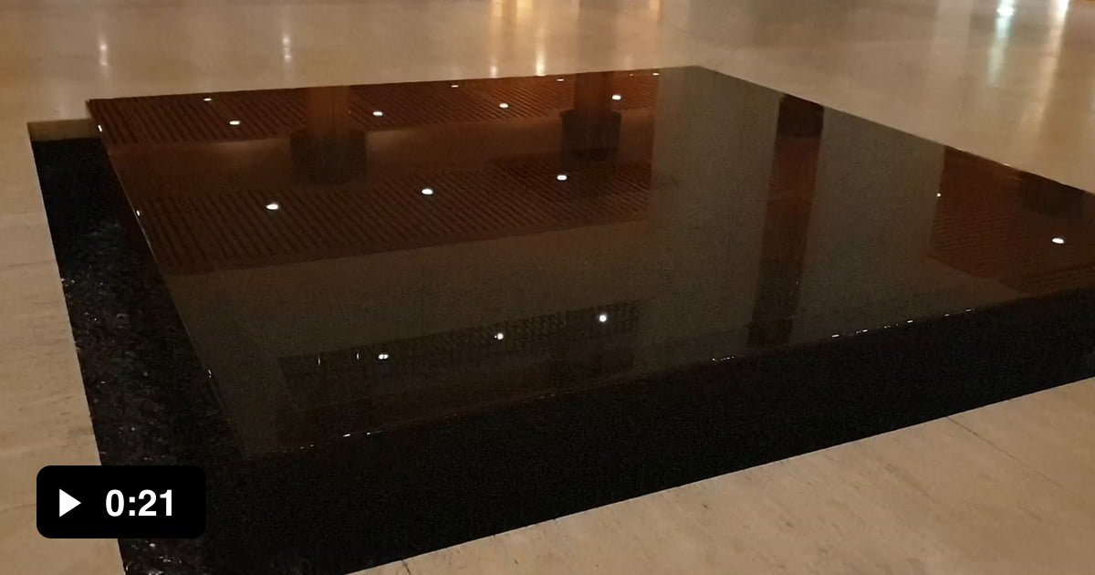 The Reflection Pool - Parliament House, Canberra, Australia. Made from ...