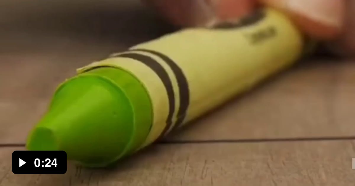 Rainbow Crayon Epoxy Table - 9GAG