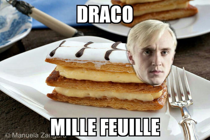 The Name is Draco, Draco Mille Feuille - 9GAG