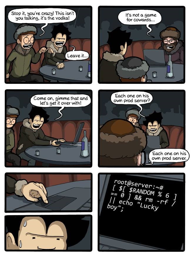 Russian roulette for programmers - 9GAG