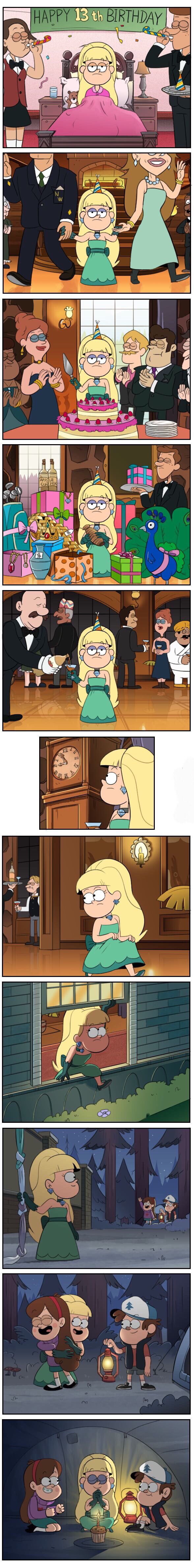 Every moment is happy when true friends are around.....(pacifica's 13th ...