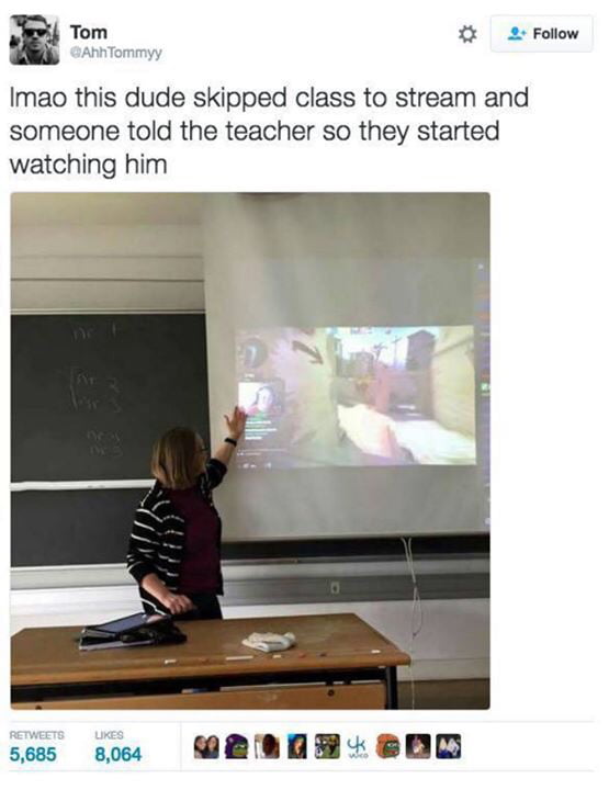 Best excuse for skipping class - 9GAG