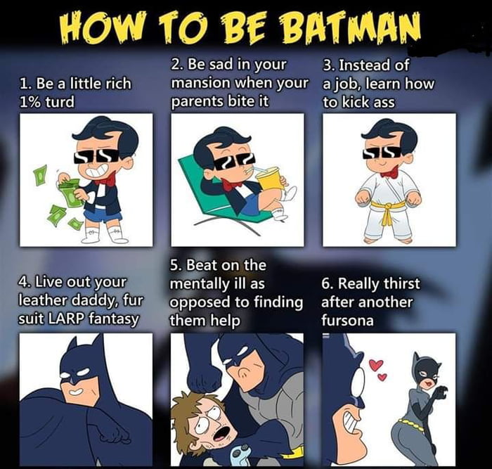 Batman is a furry - 9GAG