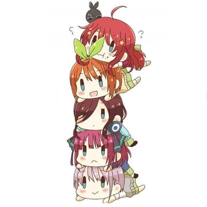 Stacked chibi - 9GAG