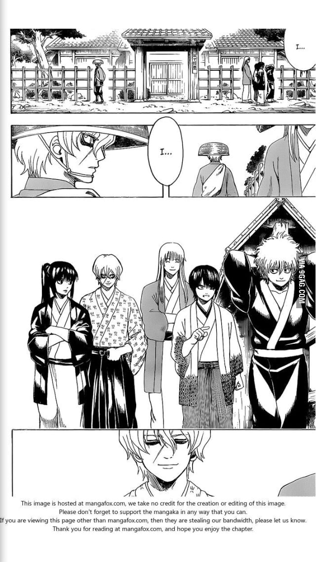 Pretty sad moment in Gintama - 9GAG