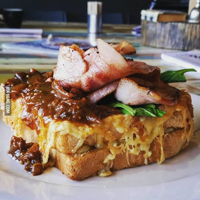 Five Cheese Toastie - 9GAG