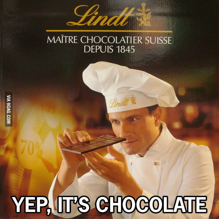Lindt Chocolate Ads in a Nutshell - 9GAG