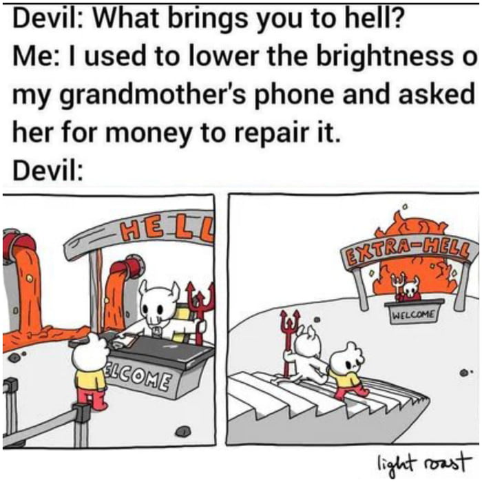 That's the evilest thing I can imagine - 9GAG