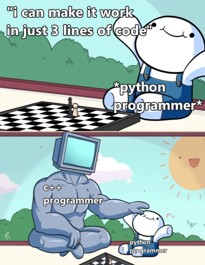 Python is kinda just like c/c++ api - 9GAG