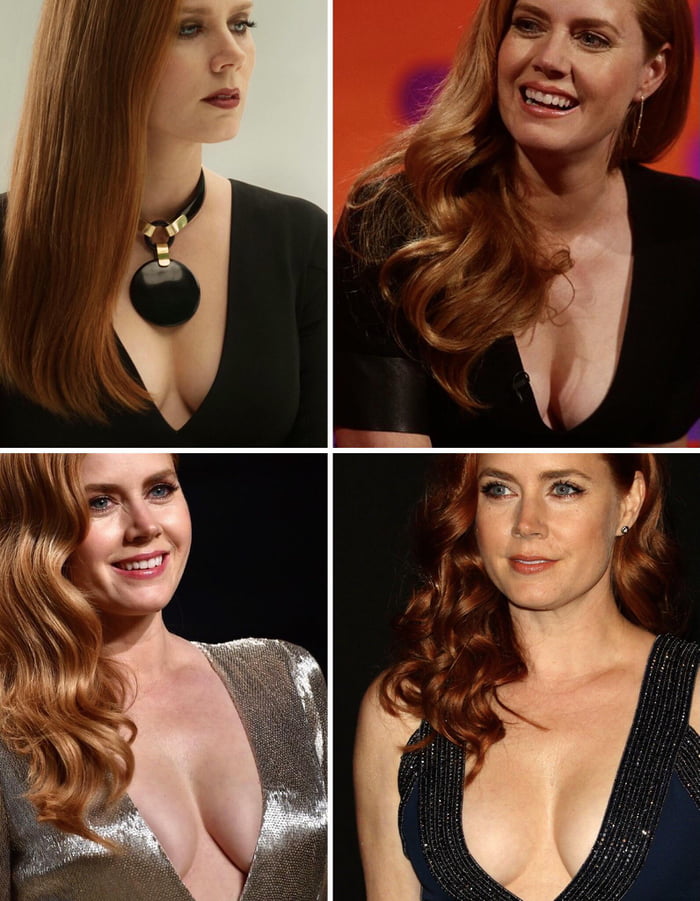 Love when Amy Adams teases with her cleavage - 9GAG
