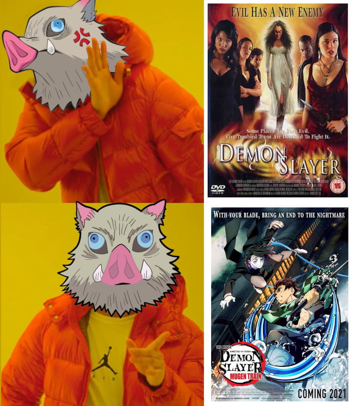 I'd go for the female demon slayer - 9GAG