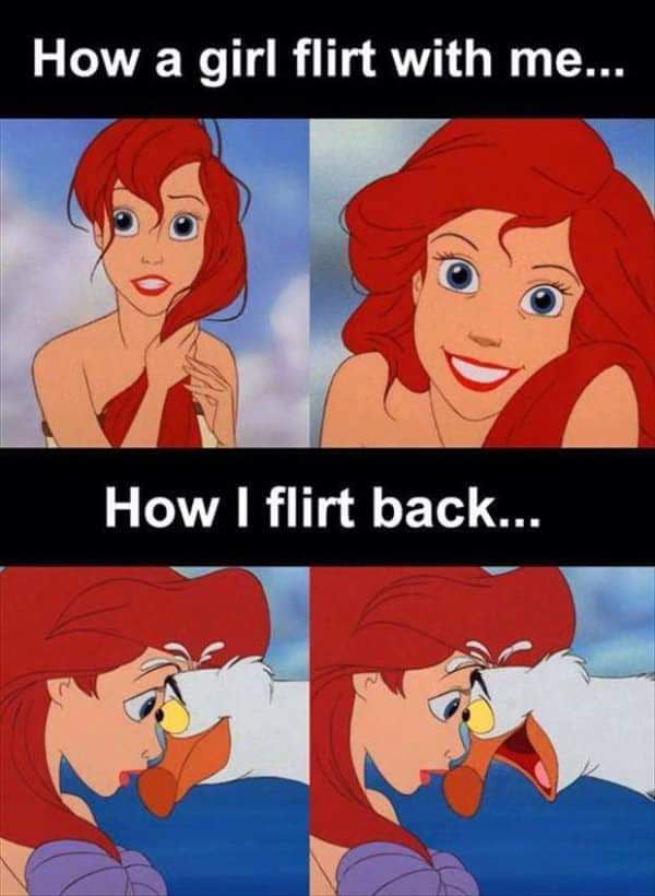 Flirting... - 9GAG