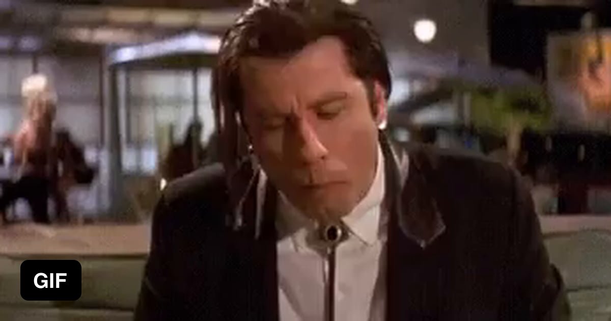 During Pulp Fiction's restaurant scene, John Travolta briefly touches ...