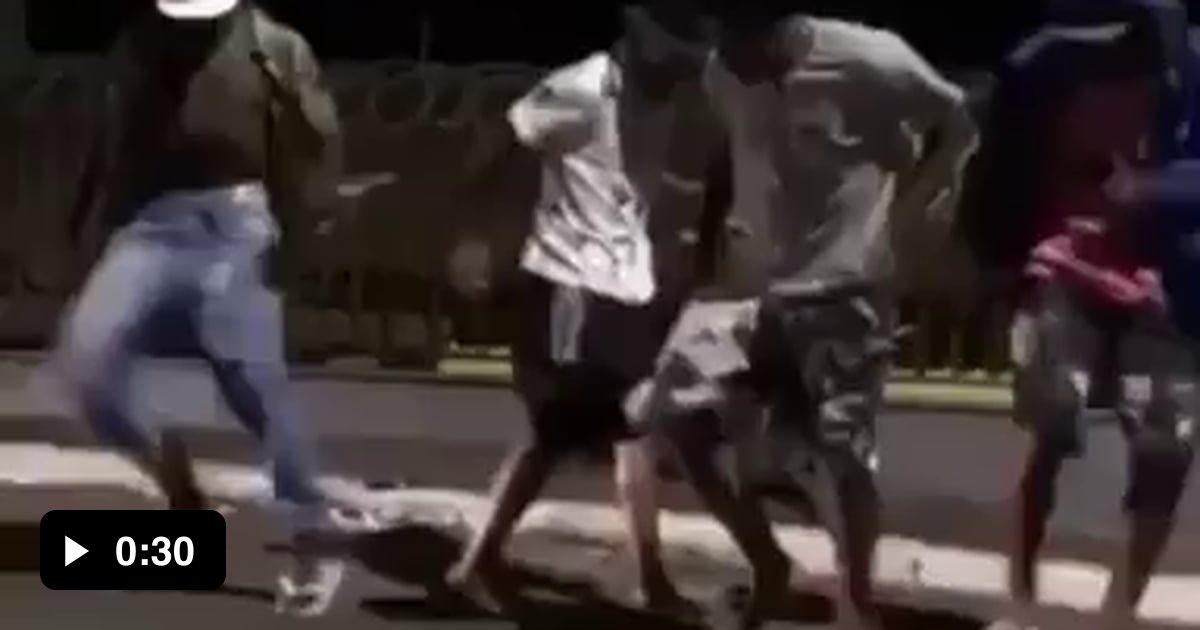 They were just dancing until the police arrived, then the police ask them to keep dancing - 9GAG