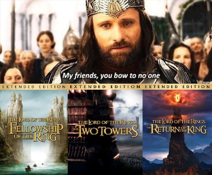 One trilogy to rule them all. - 9GAG