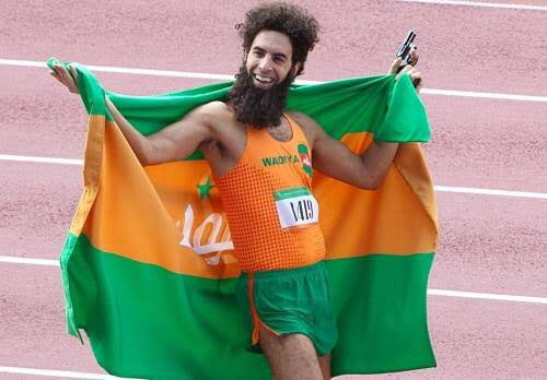 The Republic of Wadiya winning gold for the 28th time. - 9GAG