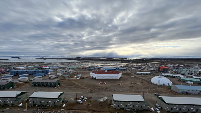 Photo from the tallest building in Nunavut…8 stories high - 9GAG