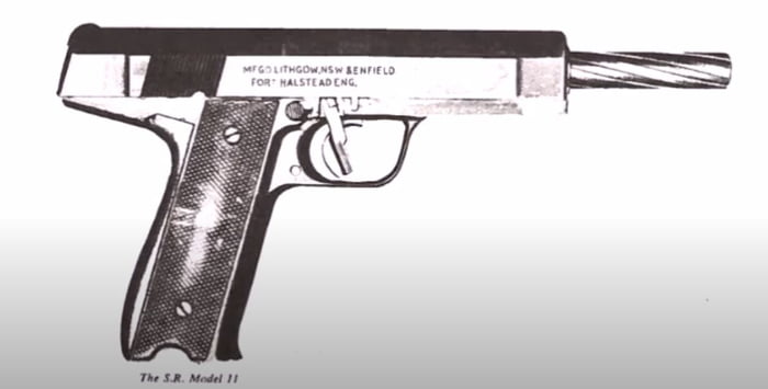 Looks like a normal pistol, it isn't. SR-11 by Russel S. Robinson in ...