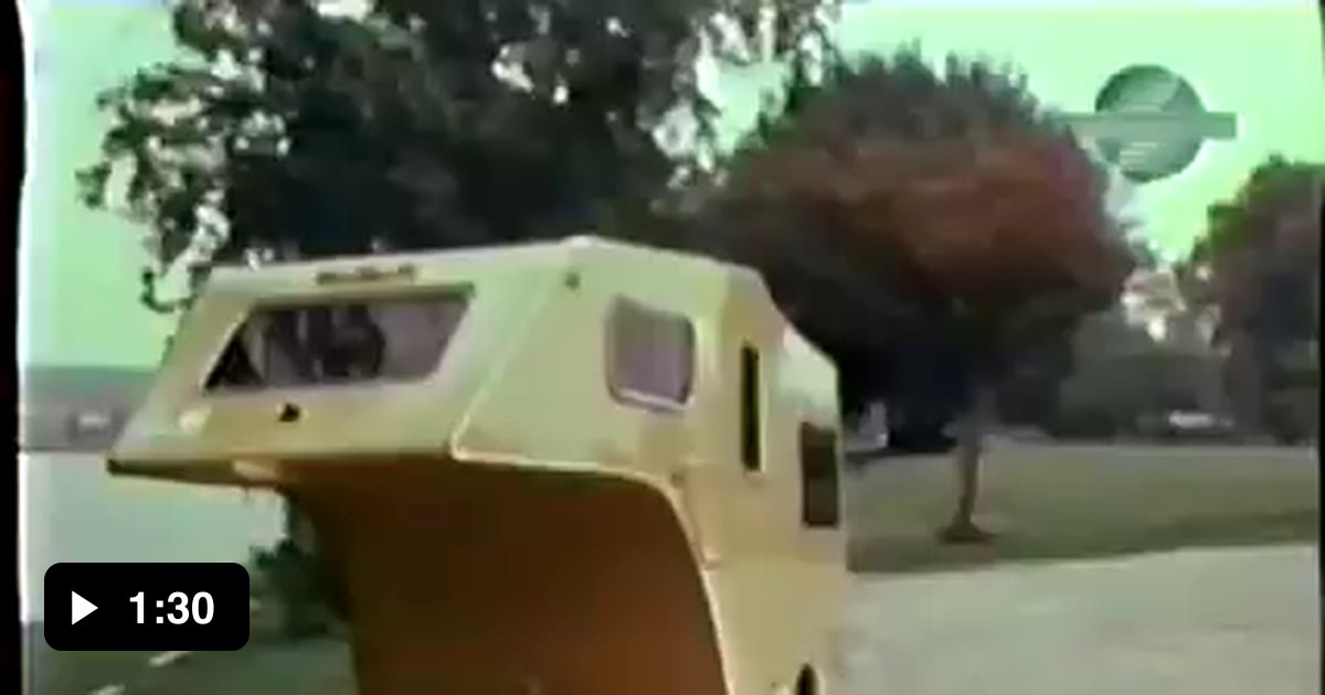 5th Wheel Camper for a VW Bug (1974) - 9GAG