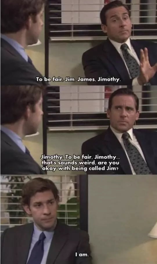 Jimothy F Halpert - 9GAG