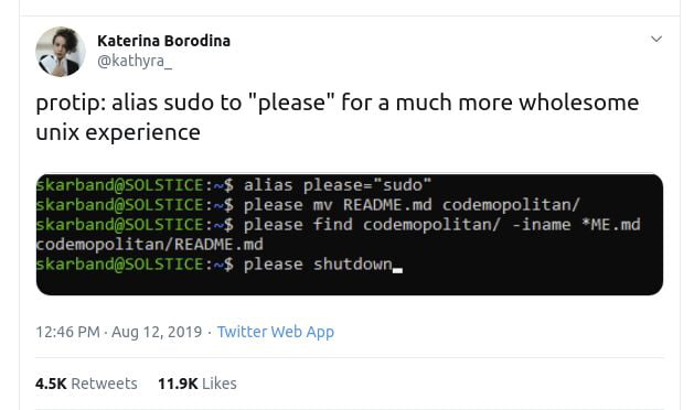 We shall call this: Canadian Linux - 9GAG