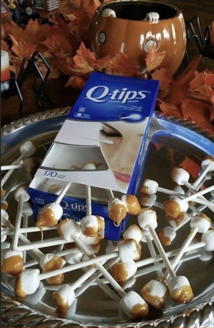 Dirty Q Tip Halloween Treats 9GAG