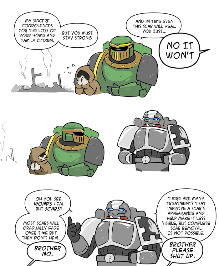 "Iron hand to the rescue!" (Art by: @Mick19988) - 9GAG