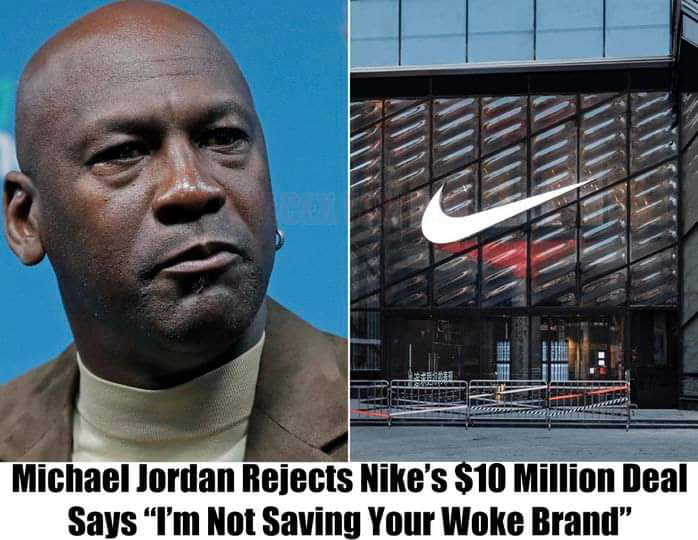 "I'm not saving your woke brand" - Michael Jordan - 9GAG