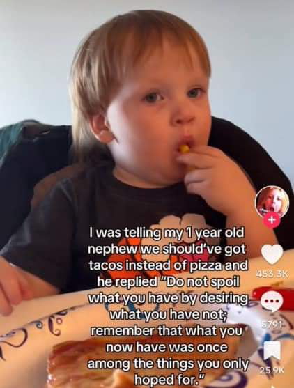 So wise at his age - 9GAG