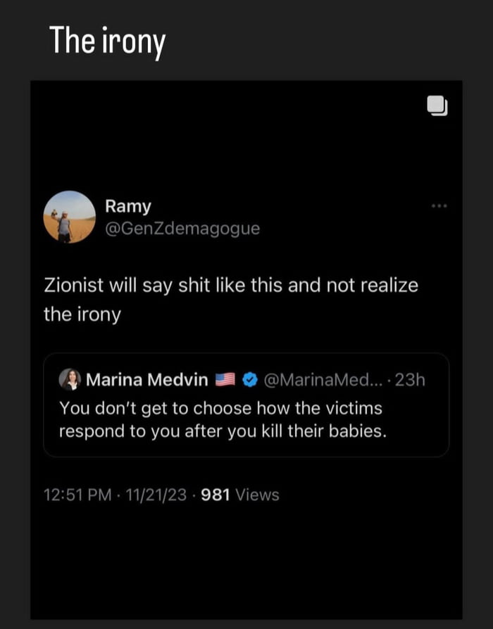 Love the irony - 9GAG