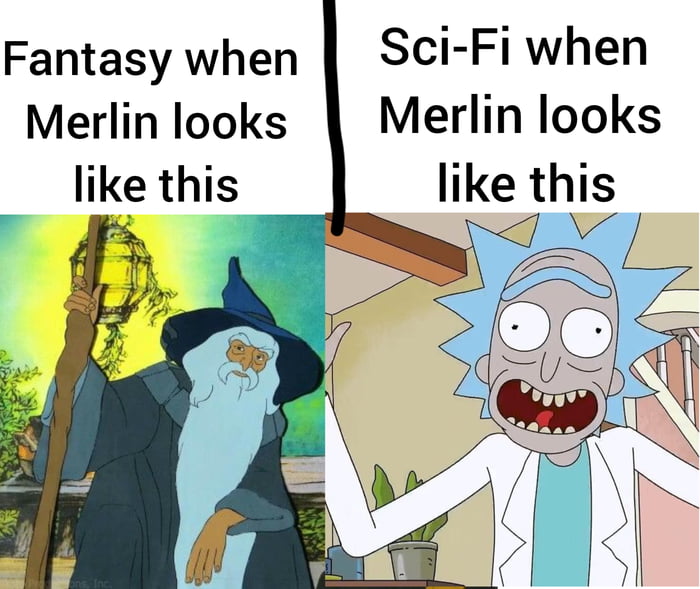 Fantasy vs Sci-Fi - 9GAG