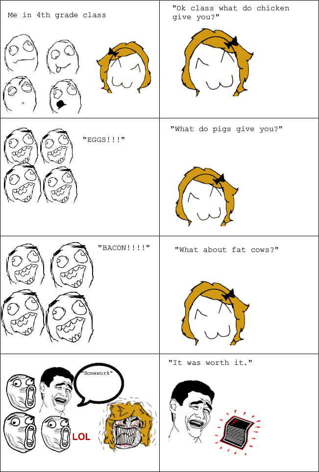 1/150 Rage comic - 9GAG