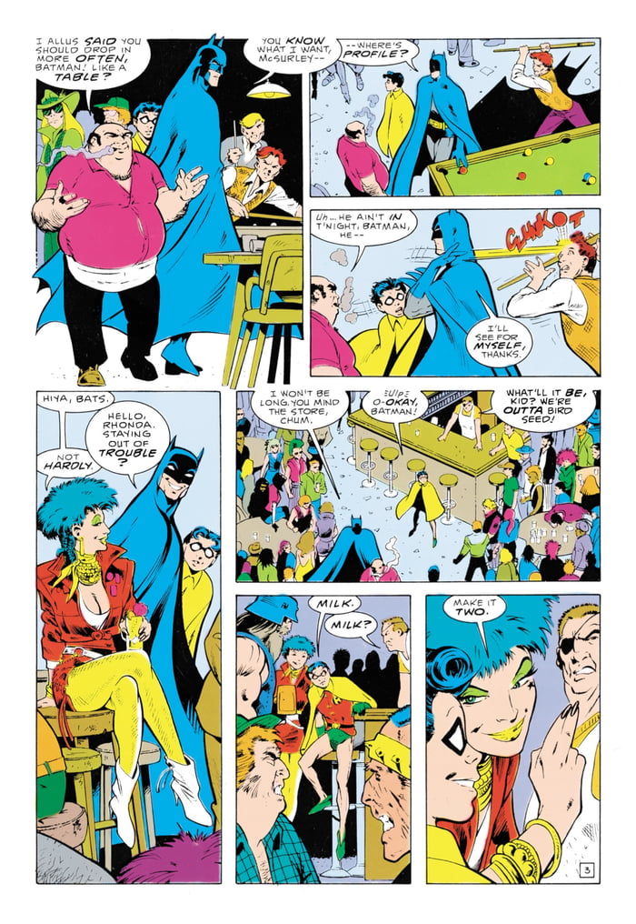 Batman and Robin walk into a bar... What do you think of Batman going ...