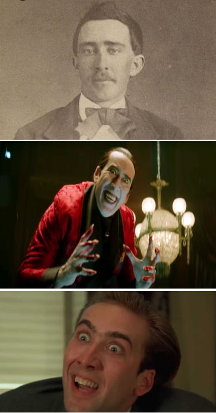Nicholas Cage Outmemed Himself - 9GAG