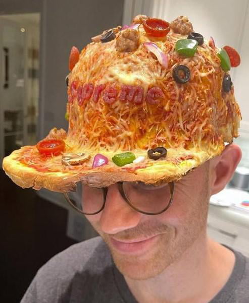 Pizza Hat - 9GAG