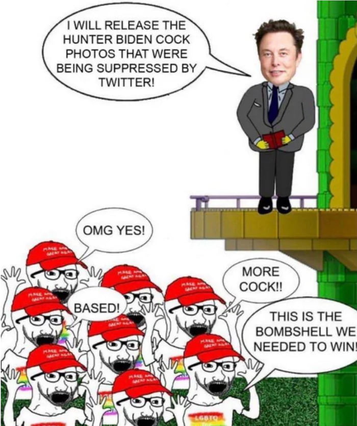 Marginalized people need to go but the cawk photos can stay - 9GAG