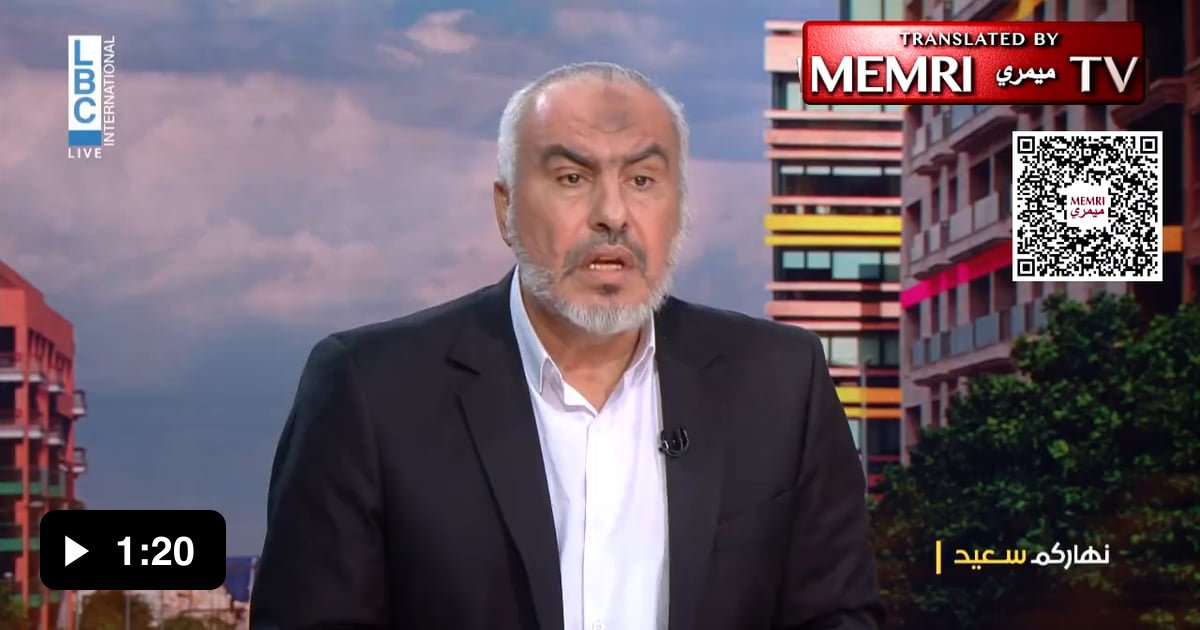 Hamas senior Razi Hamd. Says that Hamas will try to do more massacres ...