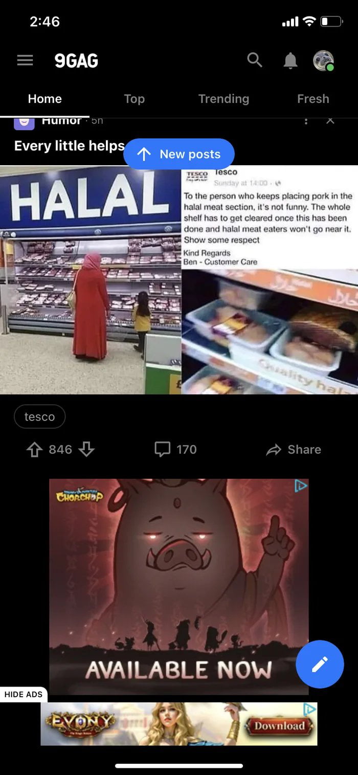 I've seen what you are trying to do - 9GAG