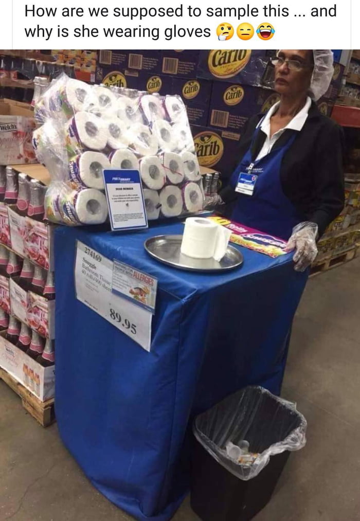 Free samples never been so intriguing - 9GAG