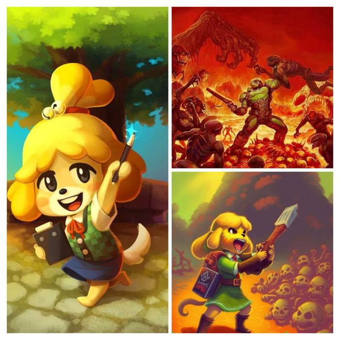 Legend of Crossing: Breath of the DOOM - 9GAG