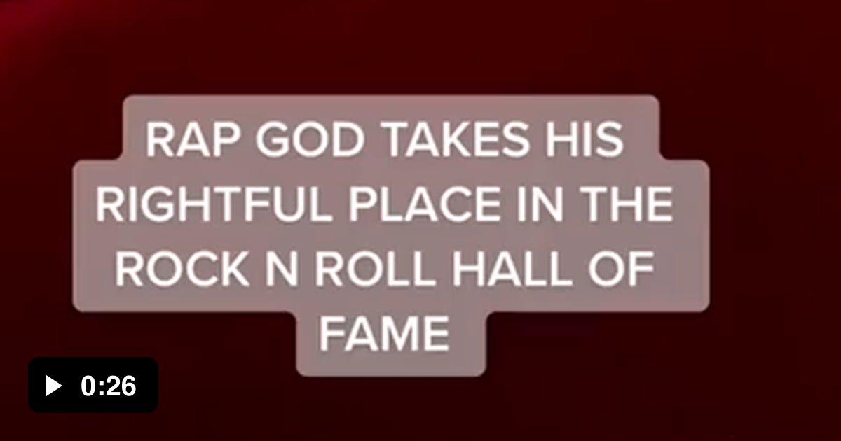 50 year old Eminem nailing his Rap god live performance effortlessly ...