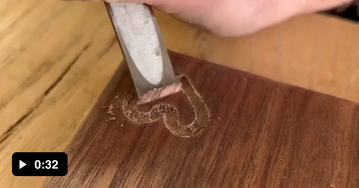 Chiselling out a perfect fit - 9GAG