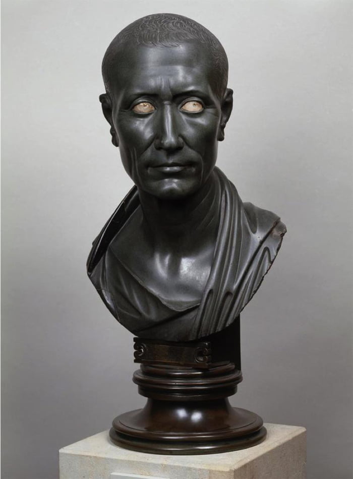“Green Caesar”, sculpture from circa 101 BC, artist unknown - 9GAG