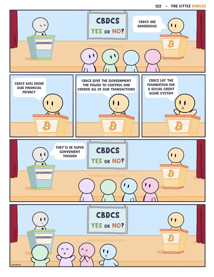 CBDC are great! Wait… - 9GAG